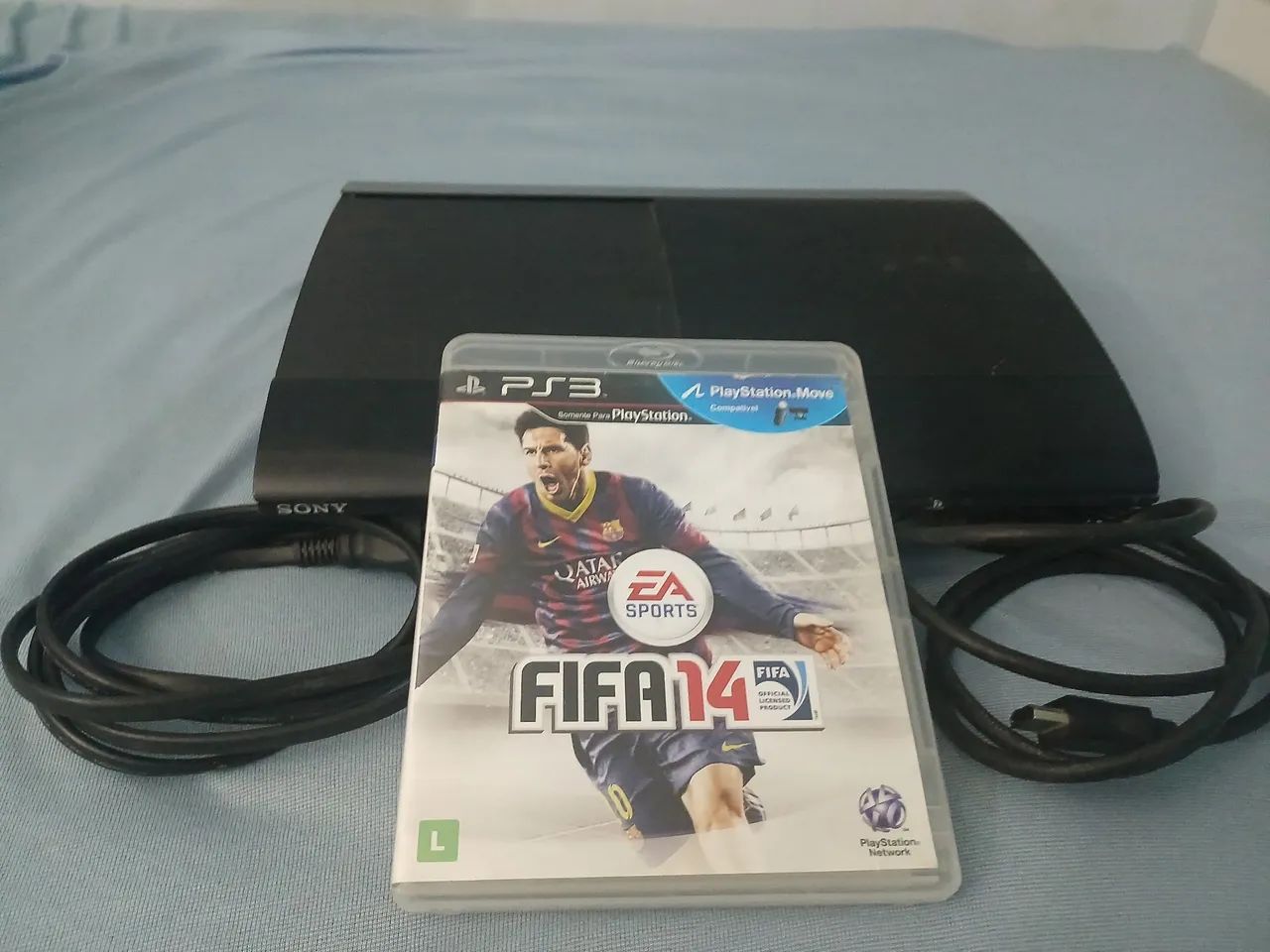 Ps3 super slim com fifa 14 sem controle - Consoles de Vídeo Game ...