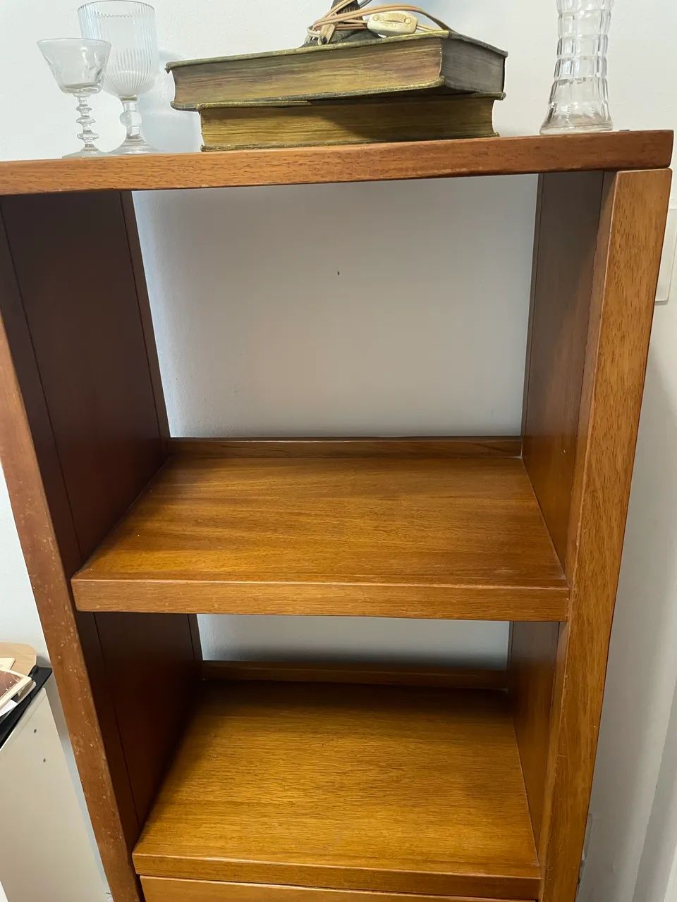 Grande móvel bar Tok Stok madeira maciça - Móveis Para Organização ...