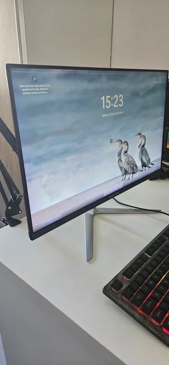 Monitor 24 polegadas Full HD com design moderno, tela de 165hz. Painel ...