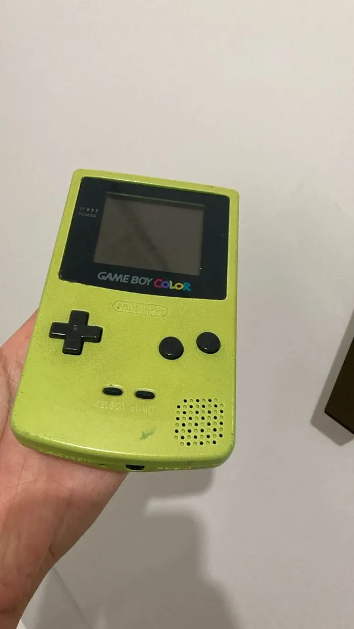 "game boy color original" no Brasil