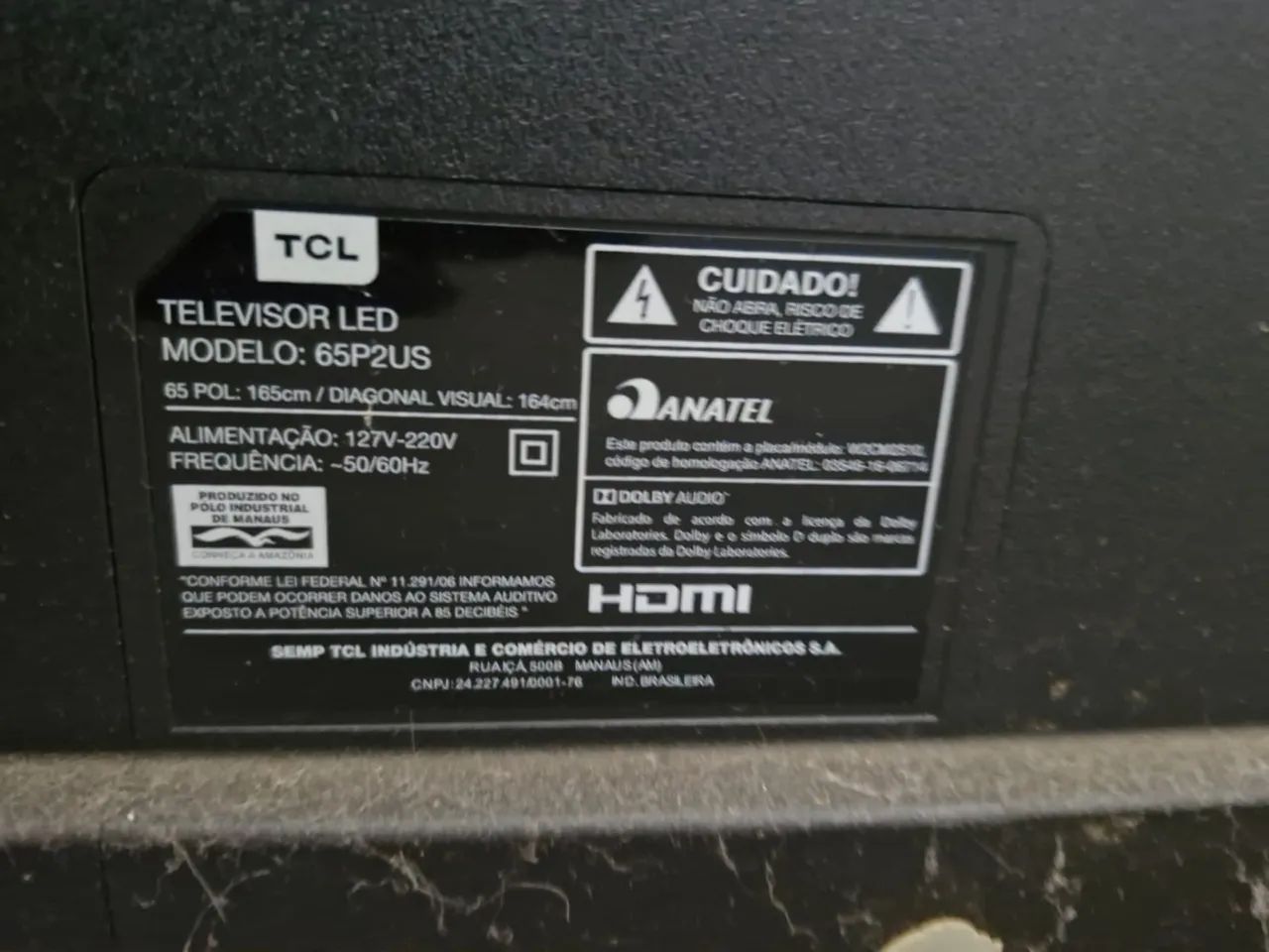 Smart TV LED 65 polegadas ultra hd 4K - TVs - Setor Meireles (Santa ...