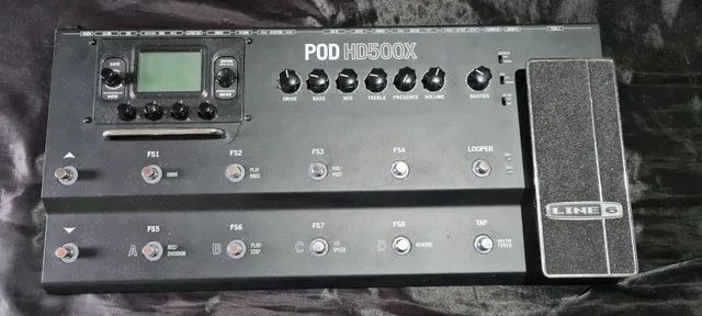 "pedaleira line 6 pod hd500x" no Brasil