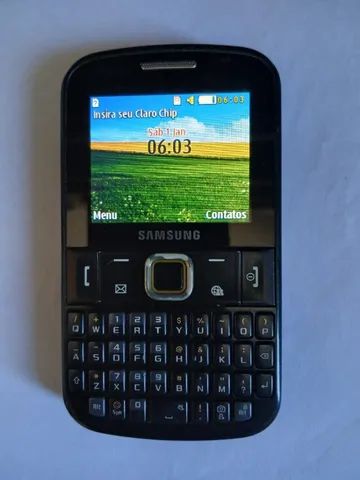 "celular samsung teclado qwerty" no Brasil