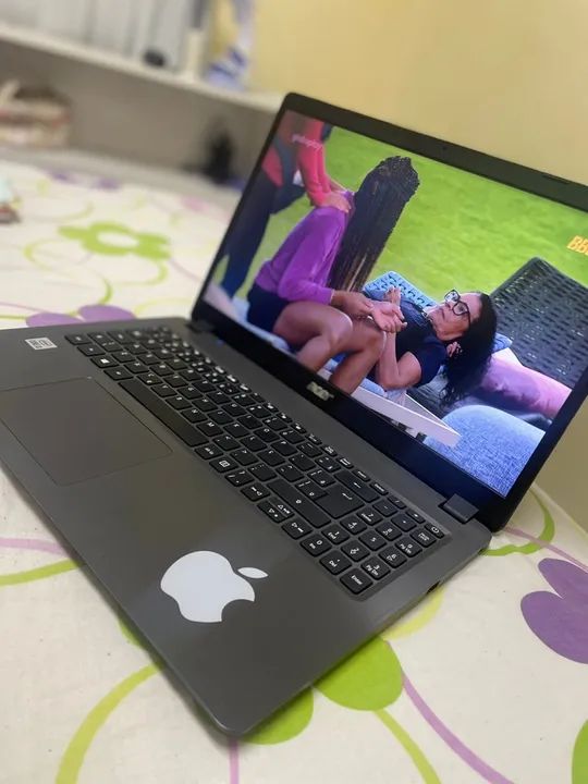 Notebook cinza com tela de 15 polegadas - Notebooks - Jardim Cidade Universitária, João Pessoa ...