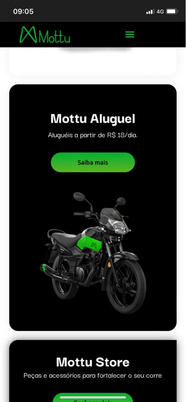 Motos MOTTU no Brasil