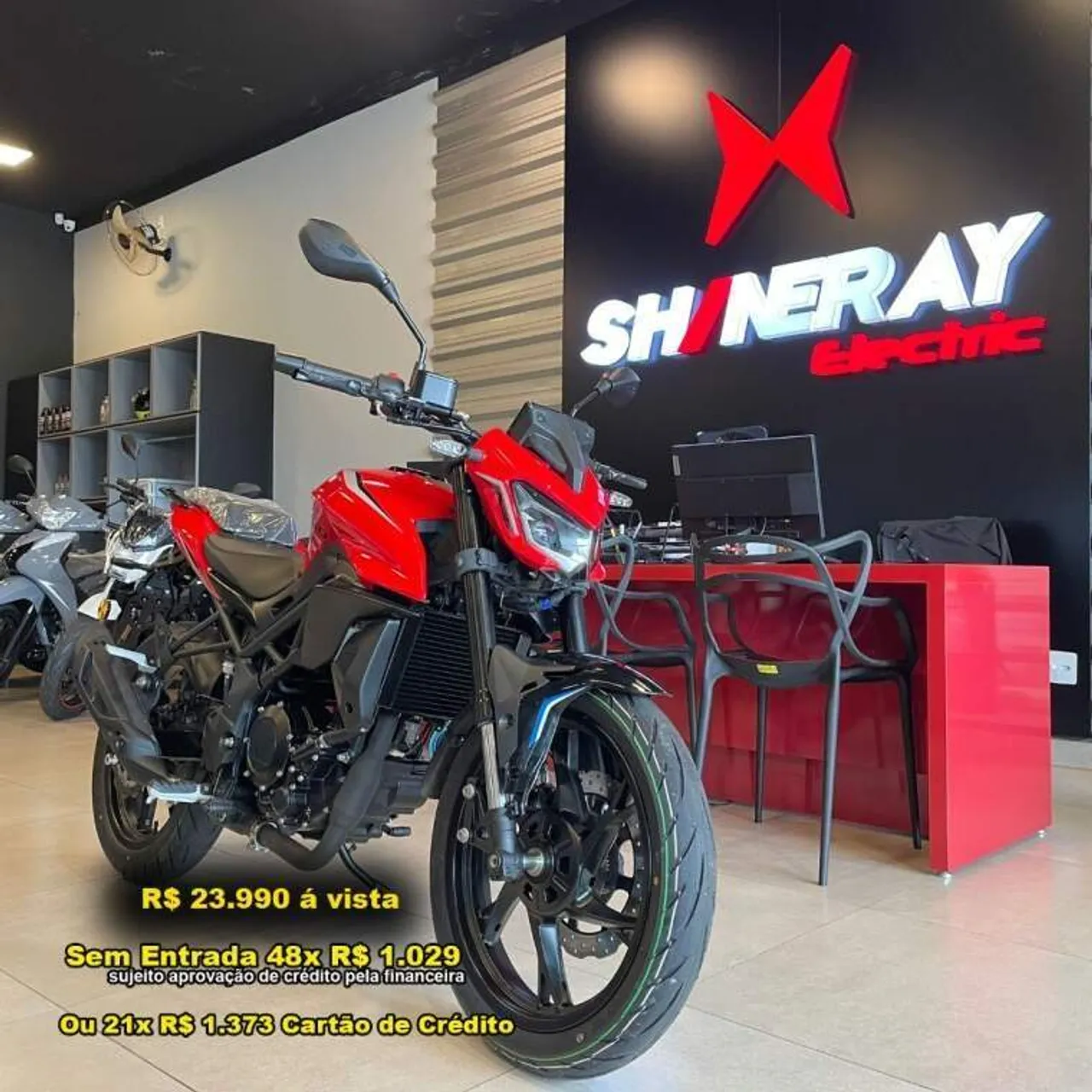 Motos SHINERAY no Brasil