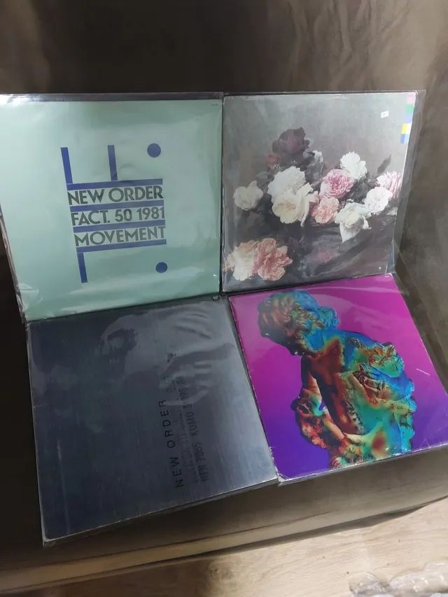 "new order lp" no Brasil