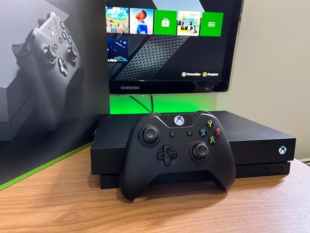 "console xbox one x" - Consoles de Vídeo Game no Brasil