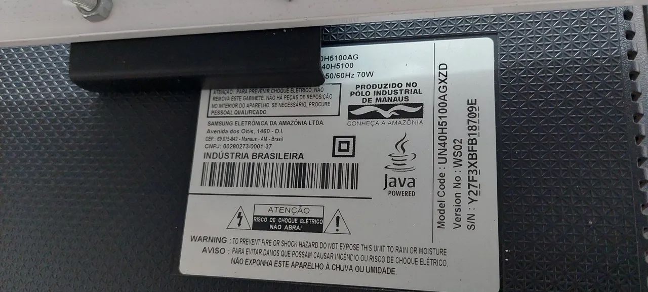 TV Samsung 40 polegadas Smart - TVs - Vila das Mercês, São Paulo 1401279050 | OLX