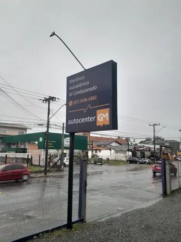 "placa outdoor" no Brasil