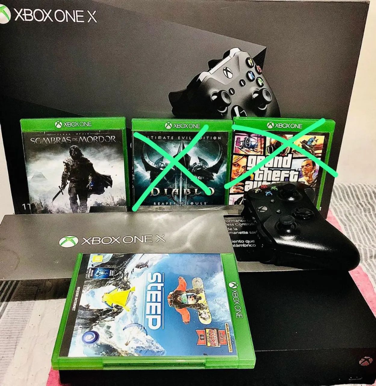 Xbox one X - Consoles de Vídeo Game - Mangabeira, João Pessoa ...