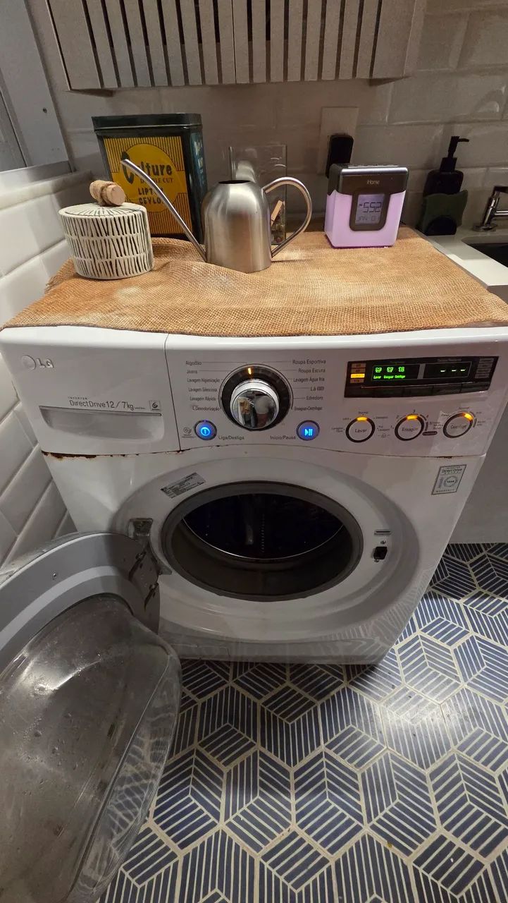 Lava e seca LG 127V 12kg bom estado - Máquinas de Lavar e Secadoras ...