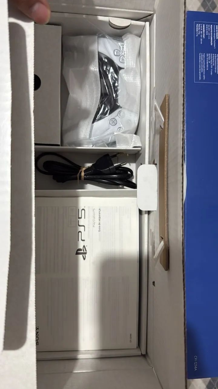 Playstation 5 - PS5 Fat Hd 825GB Modelo CFI 1214 A + Um Jogo Original ...