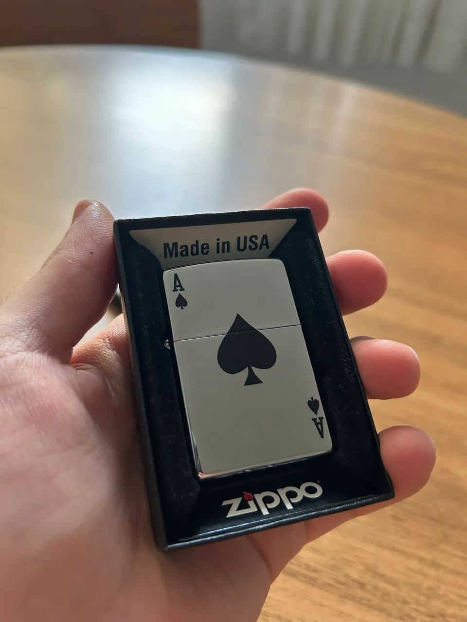 Isqueiro Zippo Lucky Ace NUNCA USADO - Antiguidades - Botafogo, Rio de ...