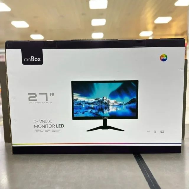 Monitor Led 27 Polegadas Alta Luminosidade Multi-Interface - Monitores ...