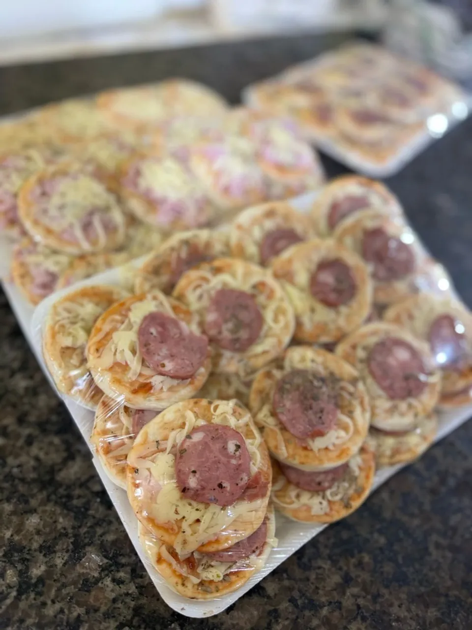 "mini pizza congelada" no Brasil
