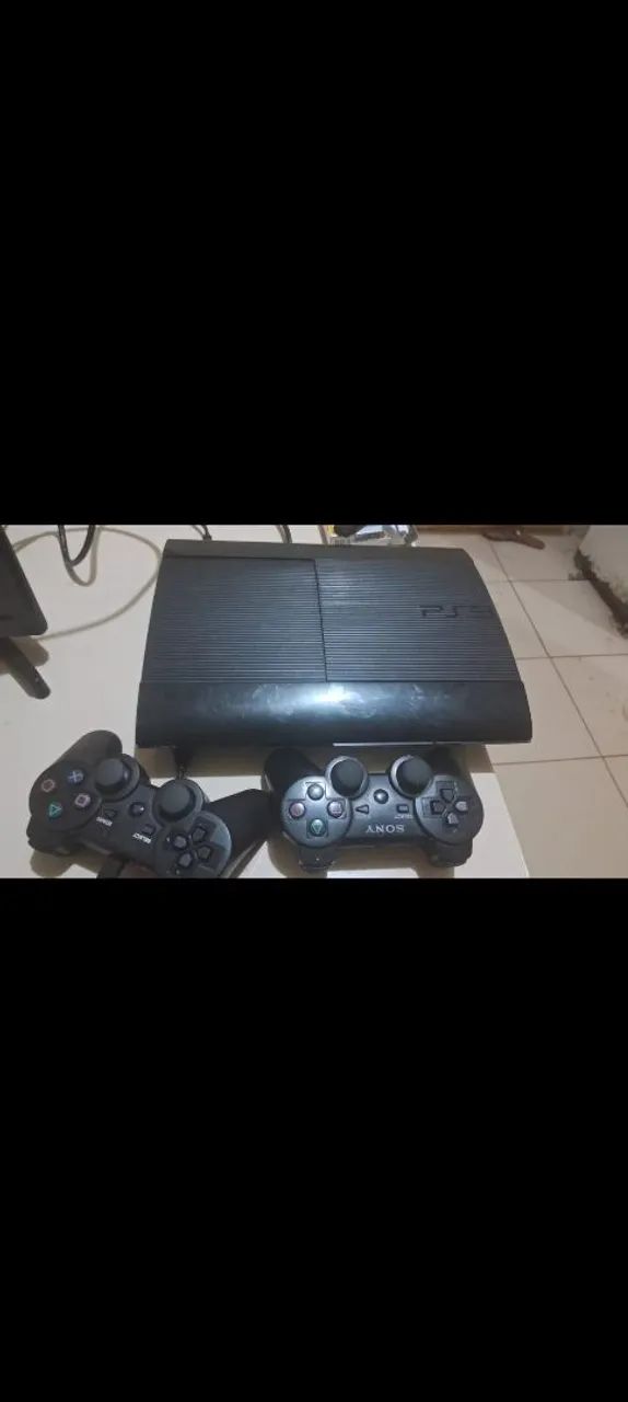 Vendo ps3 super desbloqueado com alguns jogos instalados gta v red dead ...