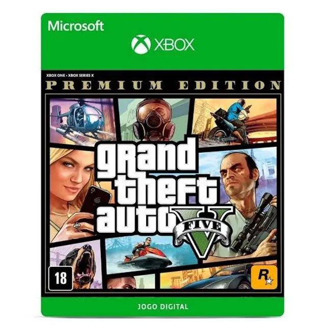 "grand theft auto v xbox one" no Brasil