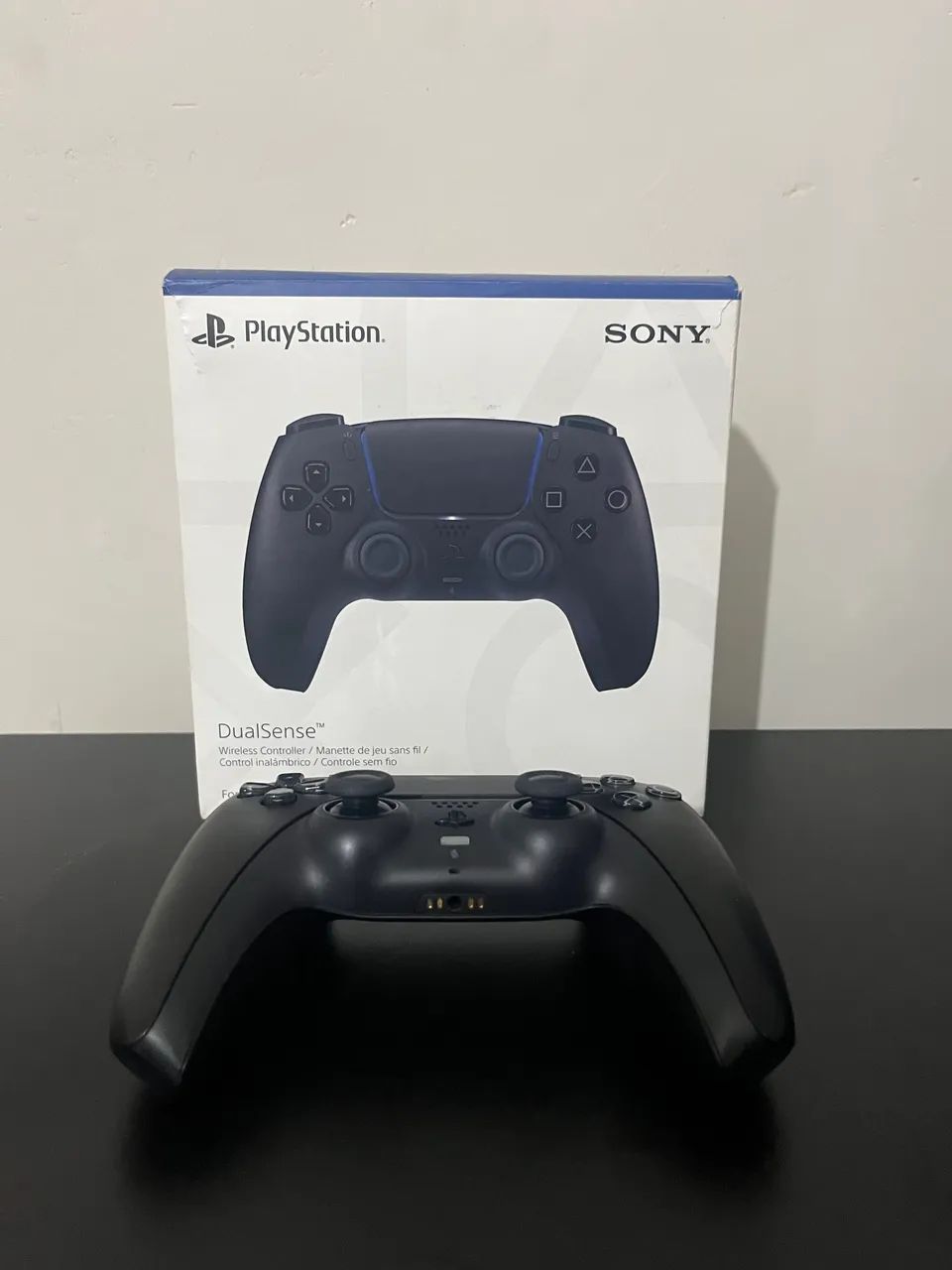 Controle Ps5 - Midnight Black - Peças e Acessórios de Vídeo Game ...