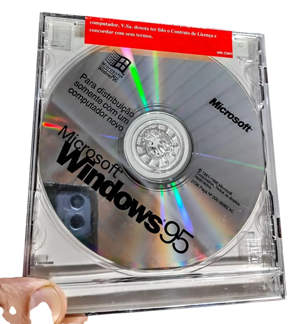 "windows 95" no Brasil