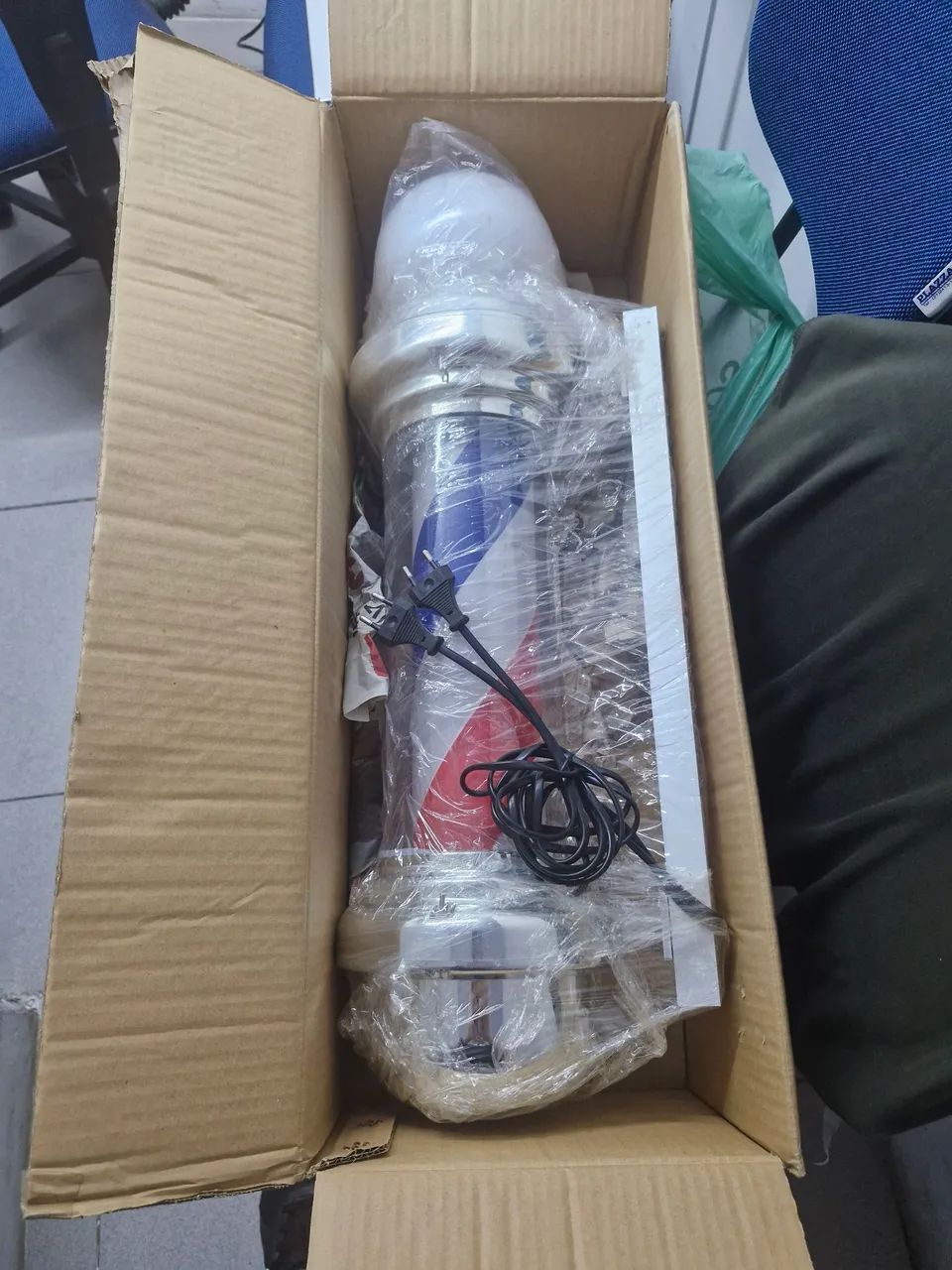 Barber pole big 70cm - Equipamentos Para Comércio - Madureira, Rio de ...