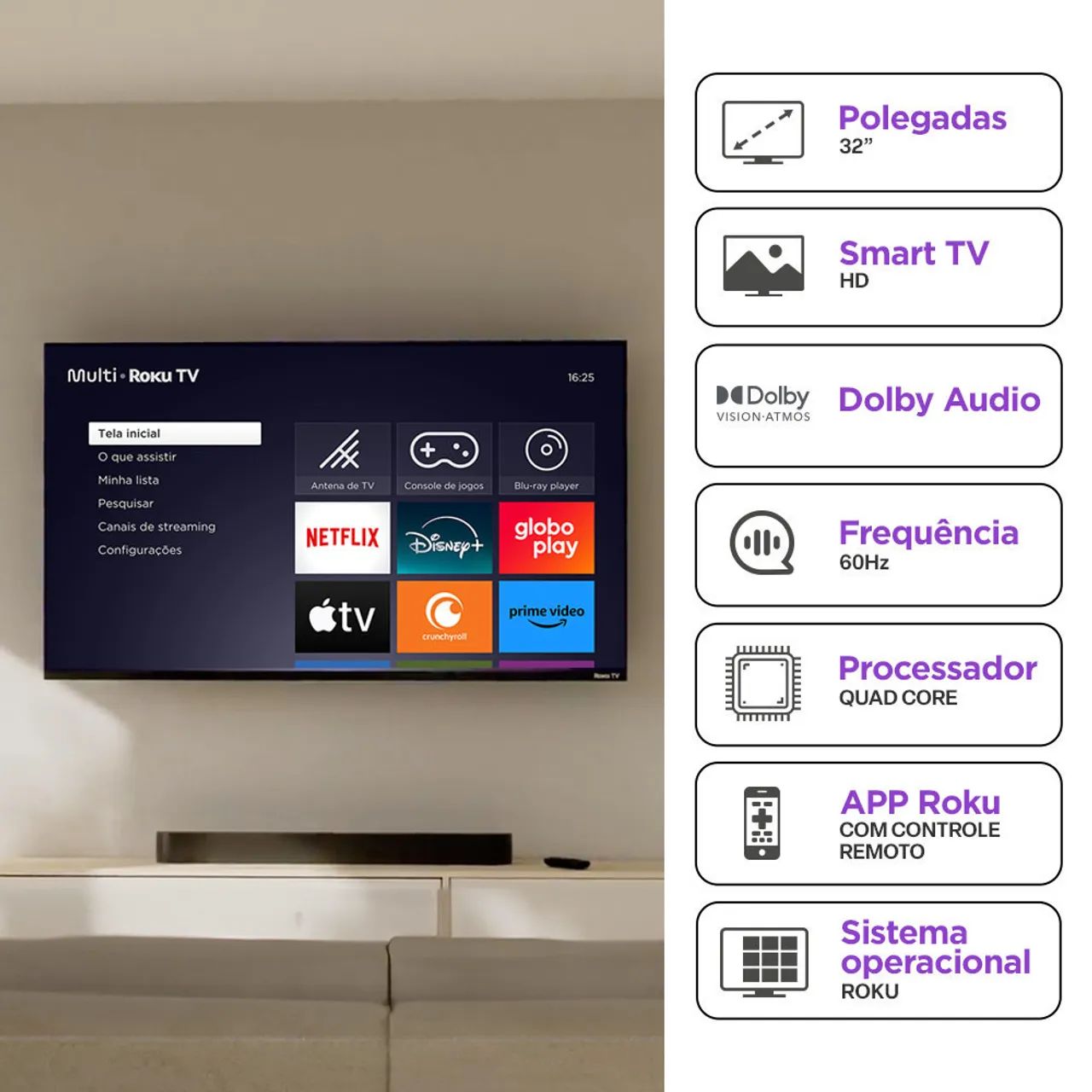 Smart Tv 32 Polegadas Nova Na Caixa Tvs São Sebastião Palhoça