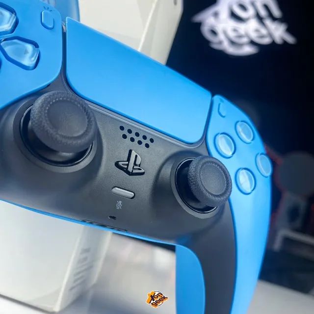 Controle Dualsense PS5 Azul Claro -Sony | Perfeito para sua coleção PS5 ...