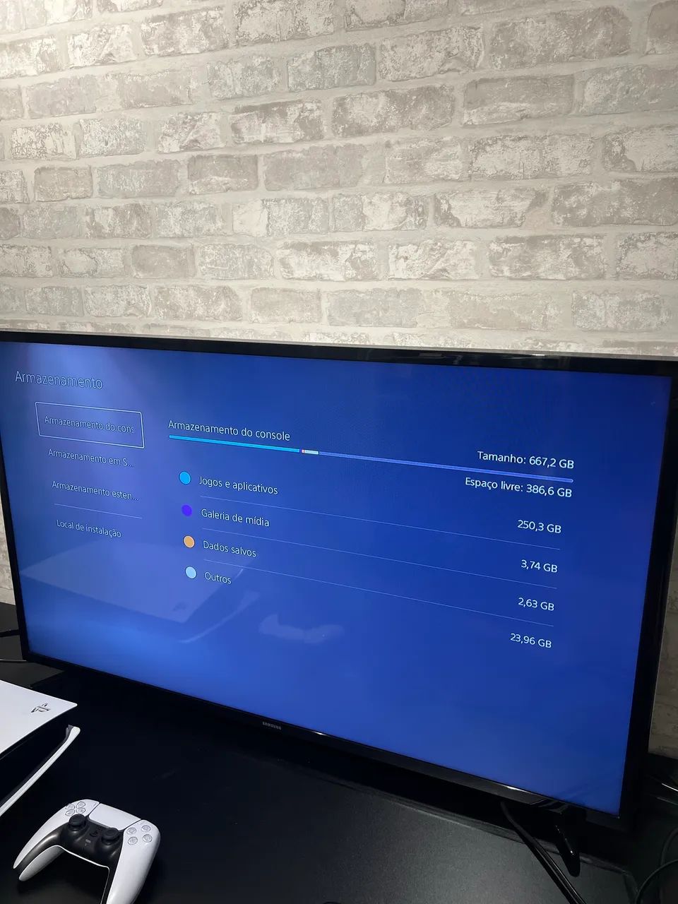 PlayStation 5 com leitor de disco e 2tb - Consoles de Vídeo Game ...