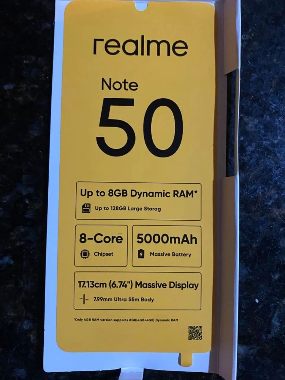 Realme Note 50 4GB RAM 128GB - Novo, Nunca Usado! Manda WhatsApp ...
