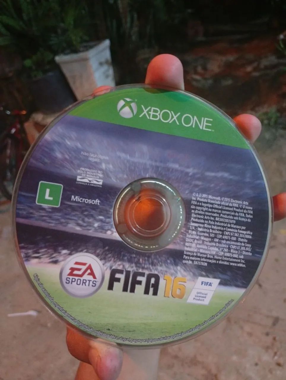 FIFA 16 SEMI NOVO XBOX ONE APENAS HJ - Jogos de Vídeo Game - Santa Cruz ...