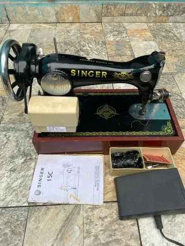 "maquina singer 15c" no Brasil