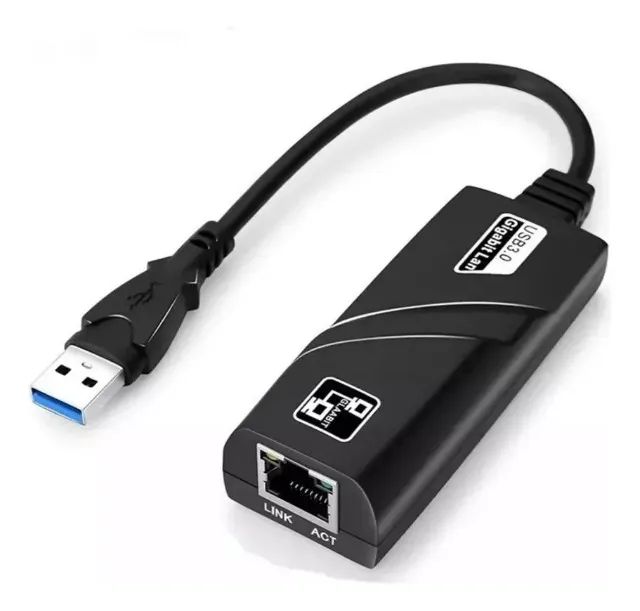 Adaptador USB Ethernet Rede Gigabit RJ45 - Periféricos e Acessórios de ...