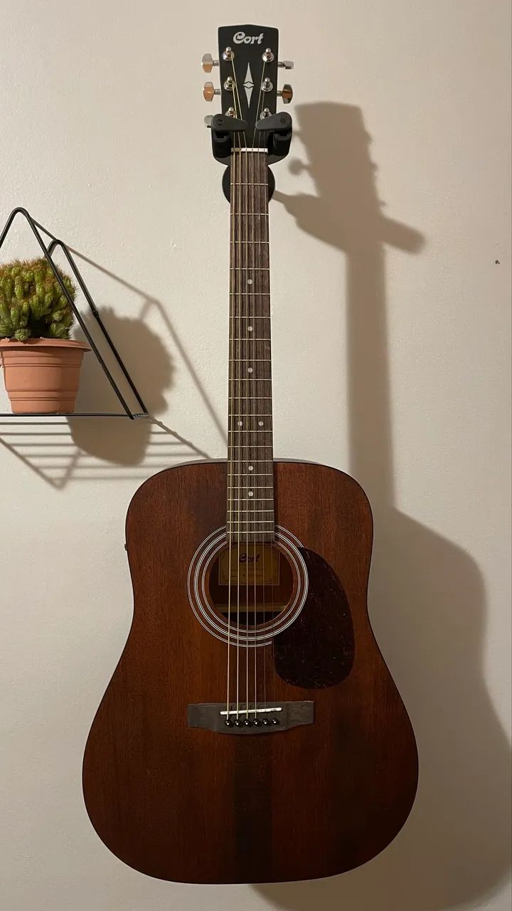 Violão Eletroacústico Cort EARTH60MF Dreadnought 6 Cordas Aço com ...