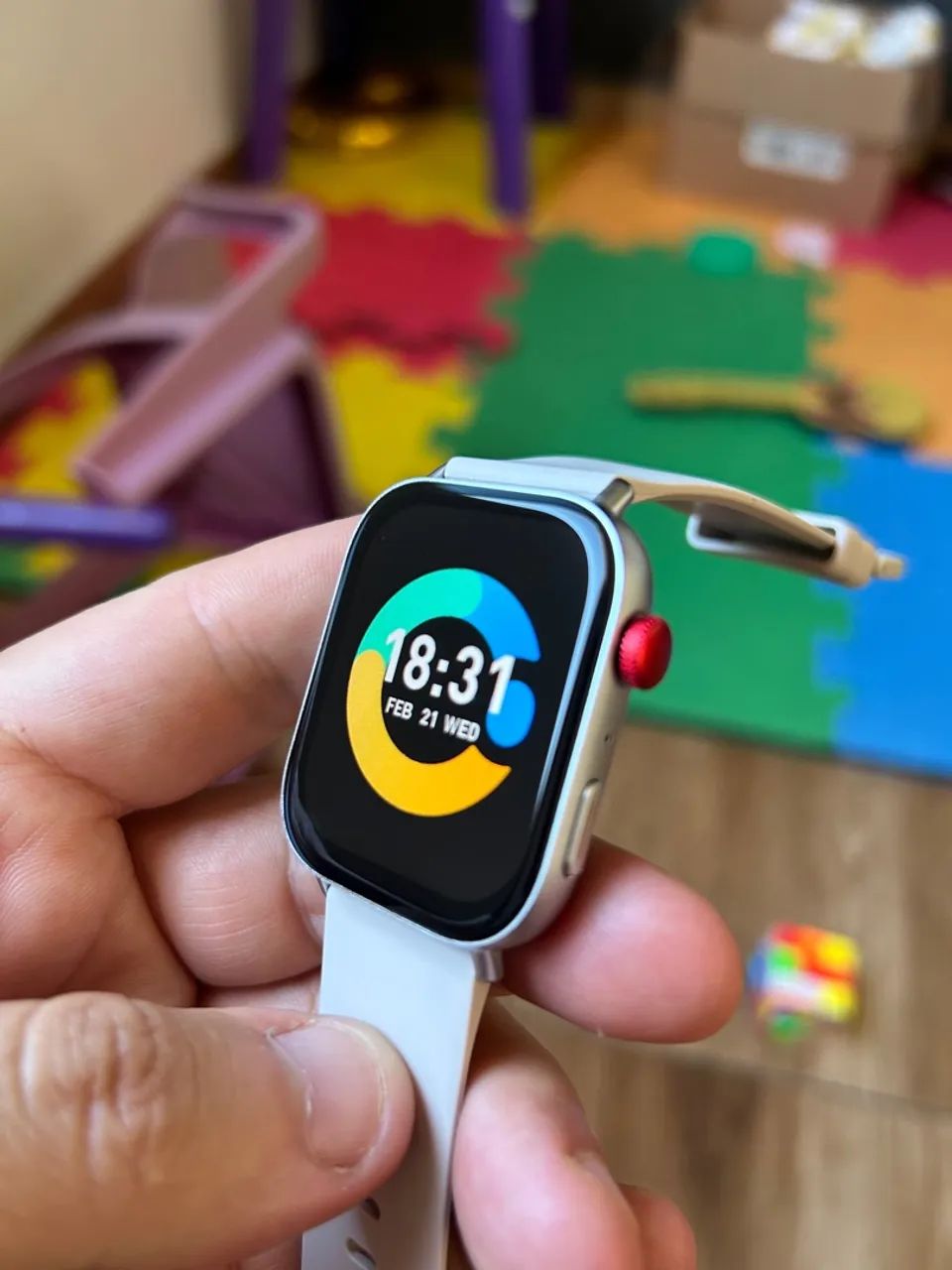 Smartwatch Colmi c8 Max prata (NOVO) - Smartwatches - Trevo, Belo ...