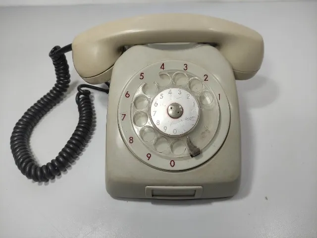 "telefone antigo disco" - Antiguidades no Brasil