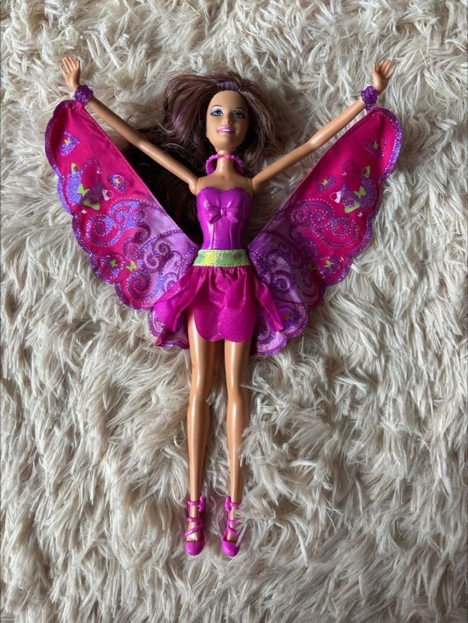 Fairy Barbie 2010 Barbie A Fairy Secret Doll Purple 2010 Mattel T7647 ...