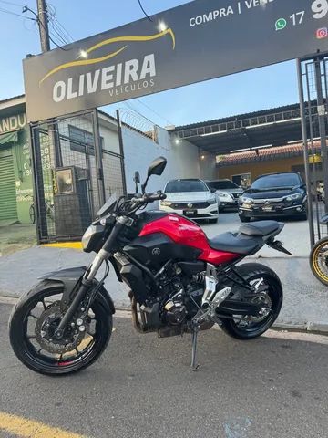 Motos YAMAHA MT-07/MT-07 2016 no Brasil