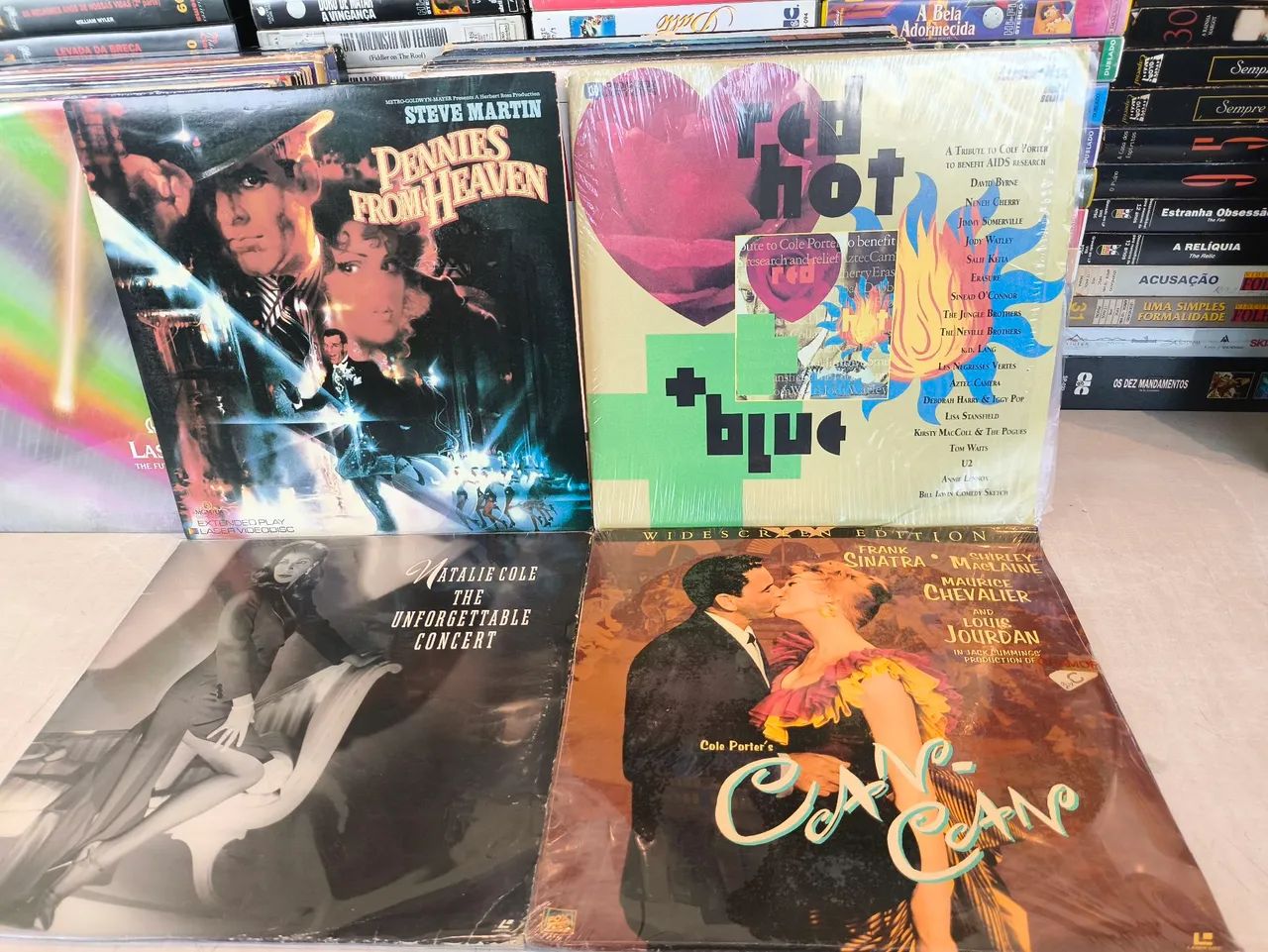 Laserdisc de diversos gêneros e épocas promoção 80 cada (3 por 200 ...