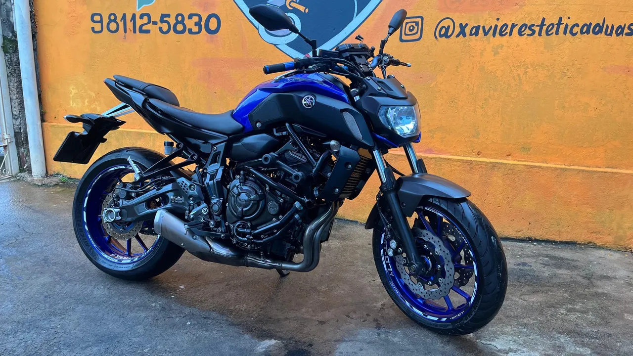 Motos Yamaha MT-07/MT-07 2019 no Brasil