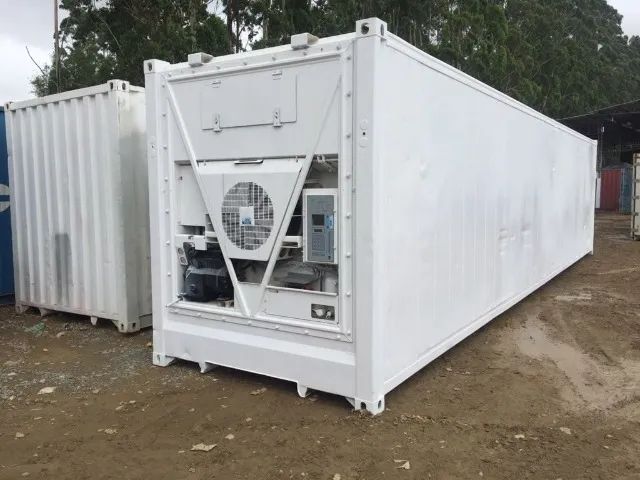 Container Reefer 40 Pés c/ maquinário - Trailers e carrinhos comerciais ...