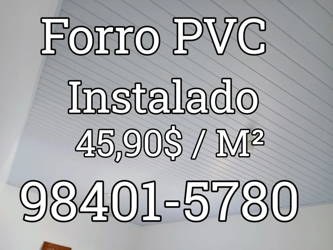 "forro pvc metro quadrado" no Brasil