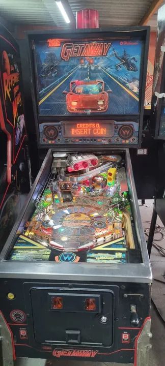 Fliperama Pinball The Getaway williams ferrari - Hobbies e coleções ...