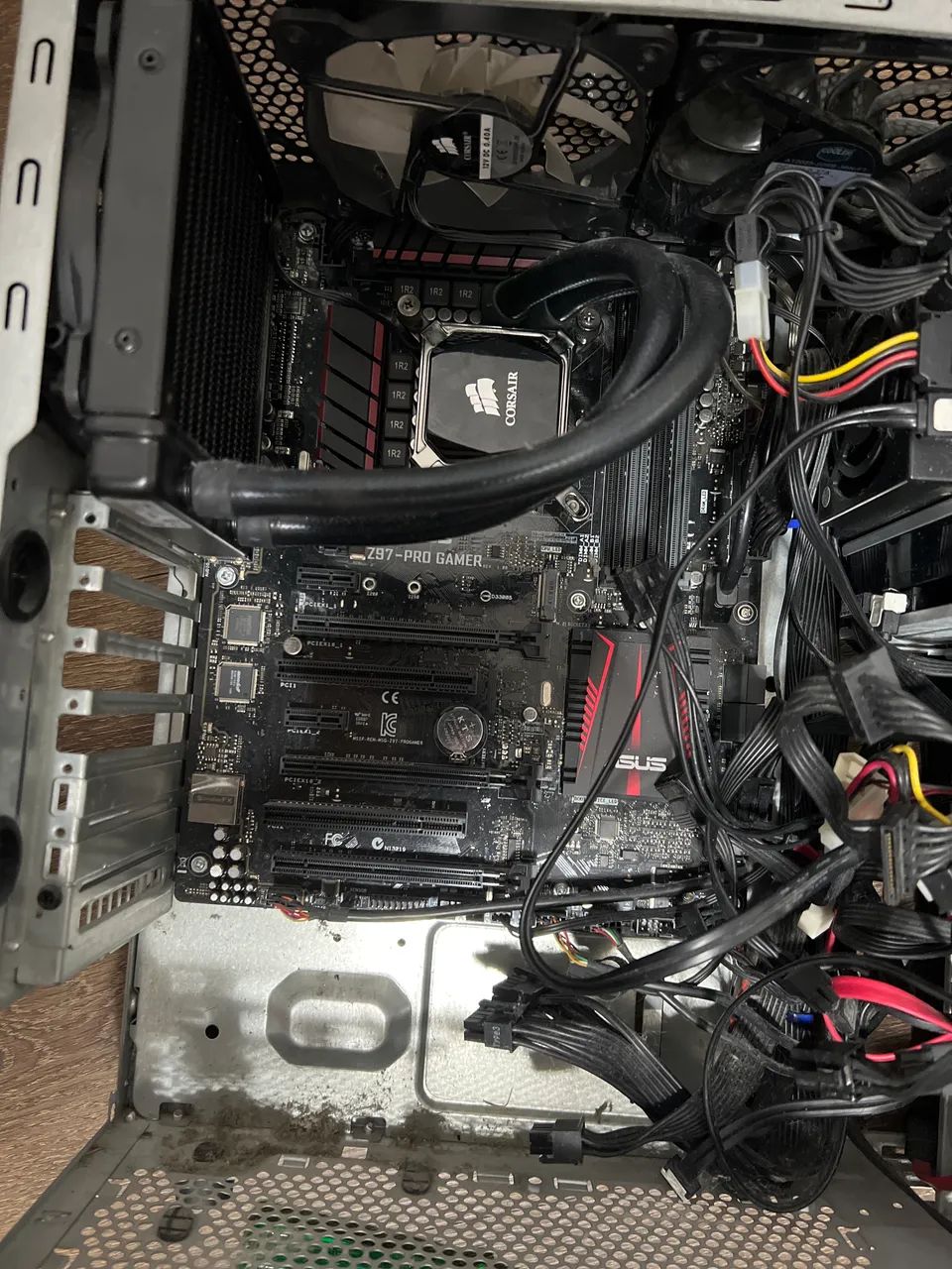 PLACA MÃE ASUS Z97 PRO GAMER LGA 1150 DDR3 - Peças de Hardware - São ...