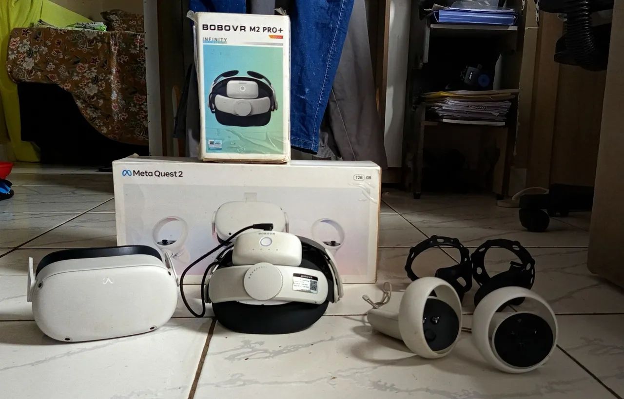 Meta Quest 2 completo - Consoles de Vídeo Game - Paranoá, Brasília ...