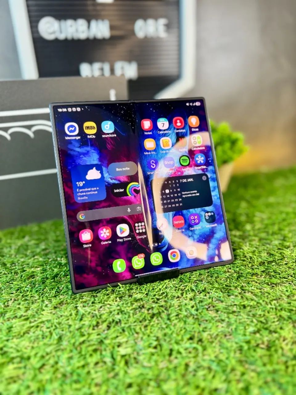 Galaxy Z fold 7-512gb-Preto-Novo na caixa | nota fiscal | garantia ...