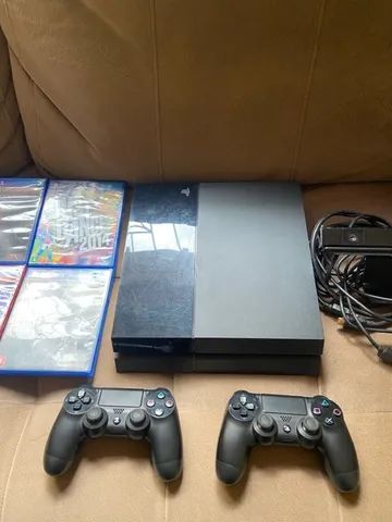 "console ps4 com 2 controles" no Brasil