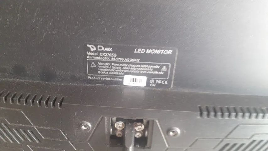 Monitor Gamer Curvo Duex DX 270ZG, 27", Full HD (1920x1080), 240Hz-Com ...