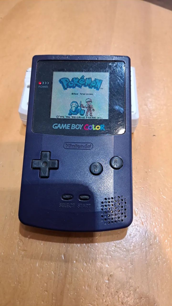 Game Boy Color Pokémon Blue - Consoles de Vídeo Game - Centro Histórico ...