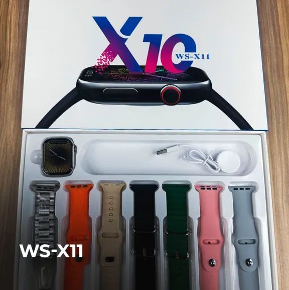 Smartwatch WS-X11 Séries 10 - 7 Pulseiras Custo benefício ...