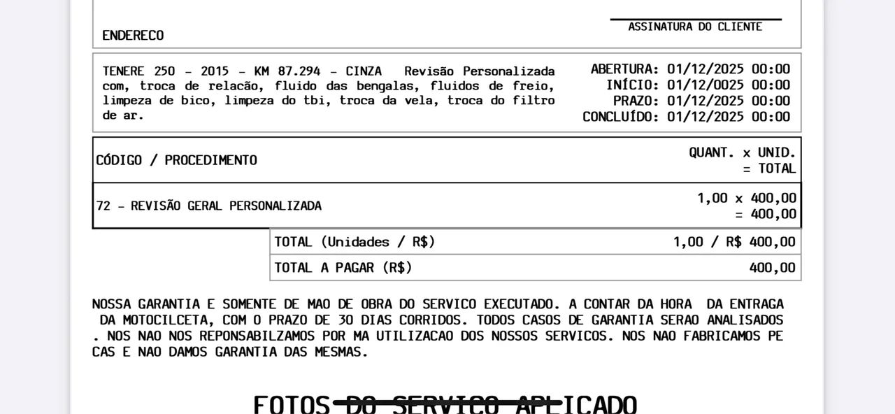 Yamaha 250 Tenere/tenere Blueflex 2015 - 1468920669 | OLX